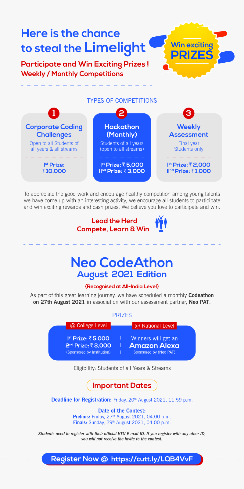 Neo CodeAthon 2021 | Vel Tech Rangarajan Dr.Sagunthala R&D Institute of Science and Technology ...